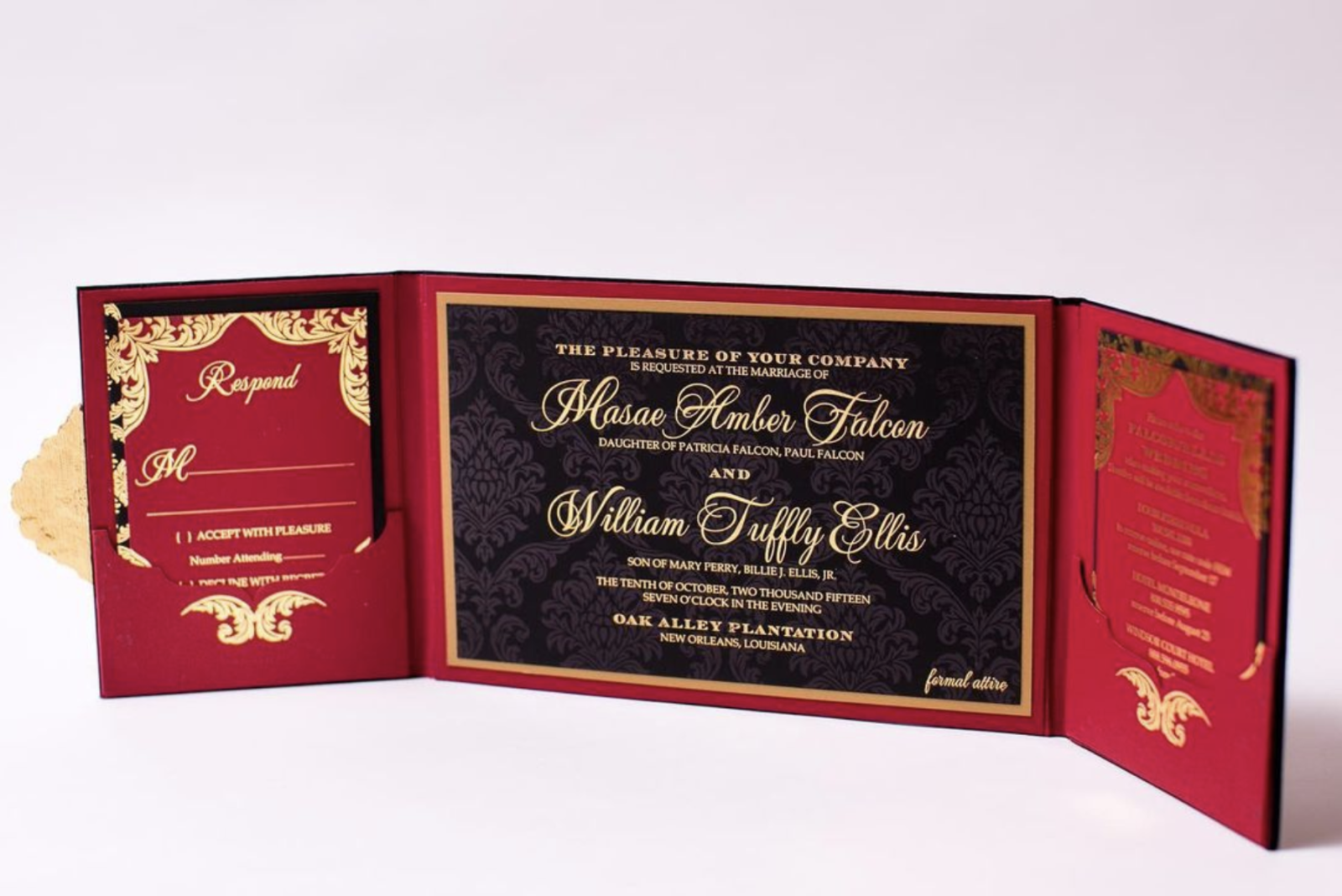 Trending: Velvet Wedding Invitations - Lepenn Designs